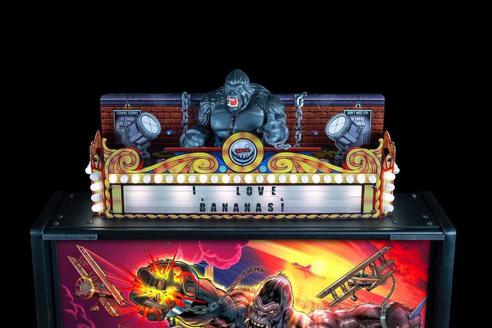 Stern King Kong Pinball Topper – Mad Pinball